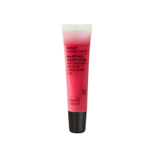Bio Retinol Glossy Lip Oil – The Natural Beauty Club
